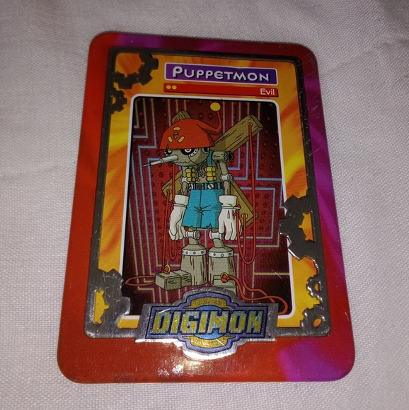 Digimon | Toys | Digimon Tin Metal Puppetmon 200 Card | Poshmark